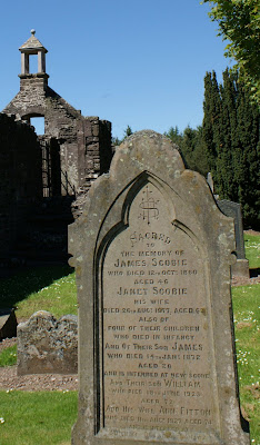 Tour Scotland: Tour Scotland Photograph James Scobie Gravestone ...