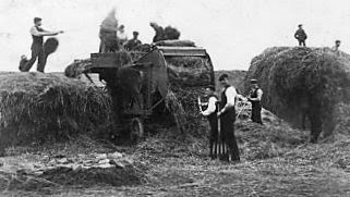 Tour Scotland: Old Photograph Of Farming In Scotland