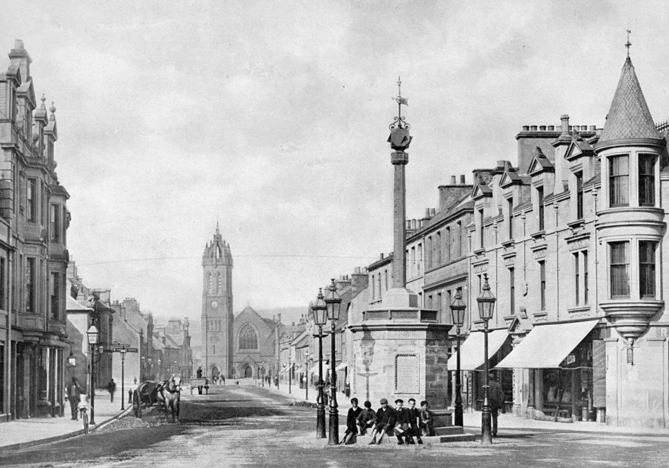 Tour Scotland: Old Photographs Peebles Borders Scotland