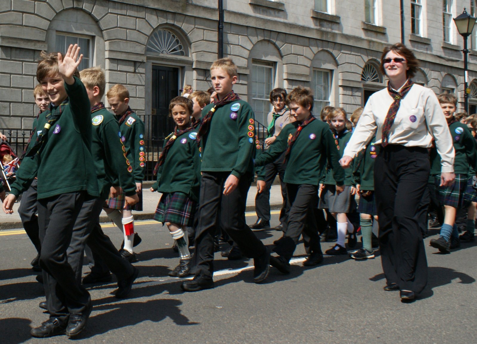 Tour Scotland: Tour Scotland Photograph Scouts Armed Forces Day