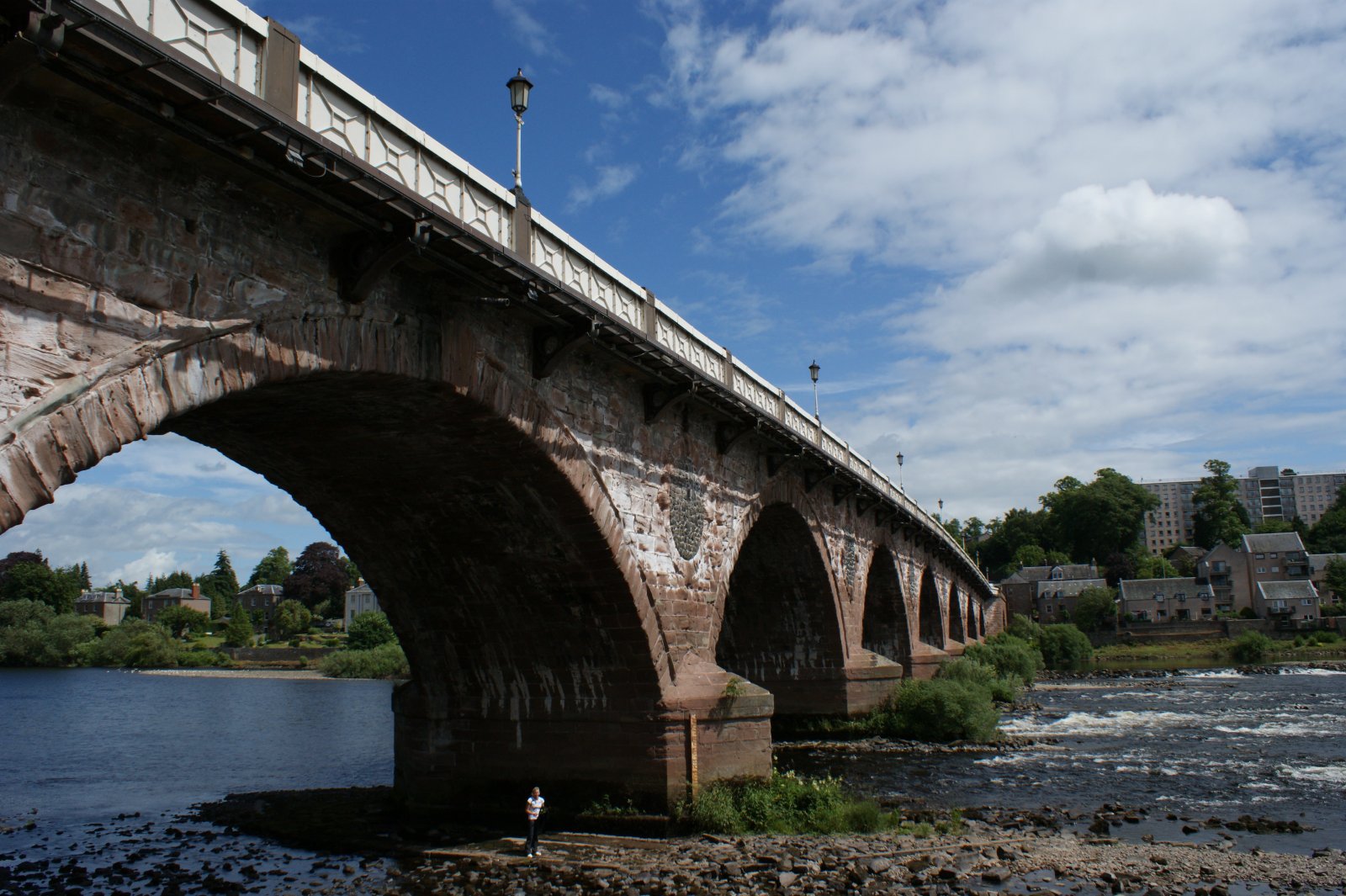 Tour Scotland: July 4th Photograph Old Bridge Perth Scotland