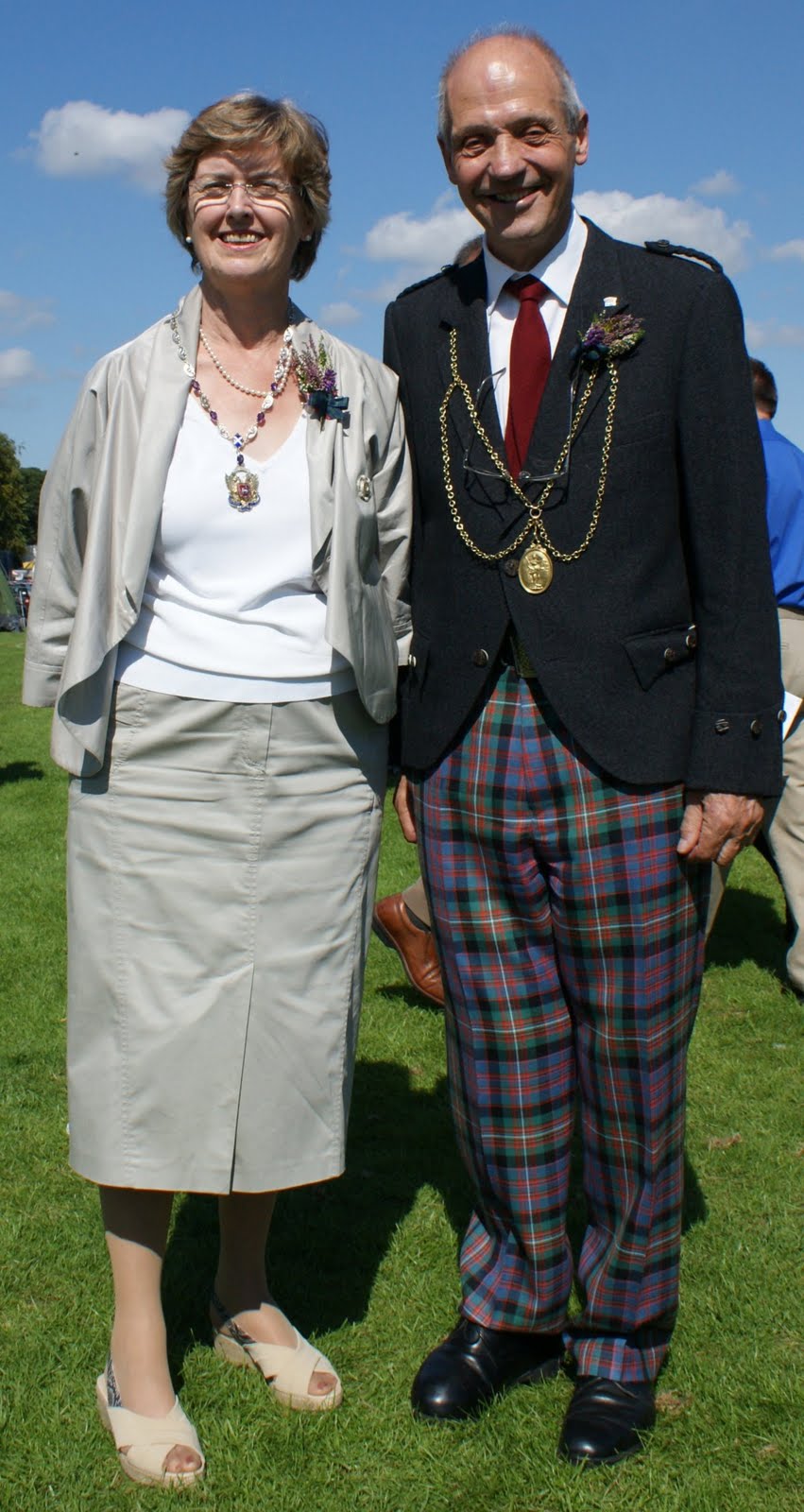 Tour Scotland: August 15th Photograph Provost Highland Games Perth Scotland