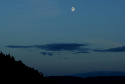 Tour Scotland: September 18th Photograph Rising Moon Scotland