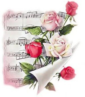 Music and Roses Image Freebies