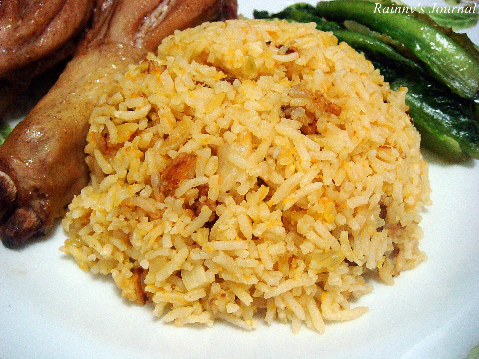 Rainny's Journal: Basmati Garlic Rice