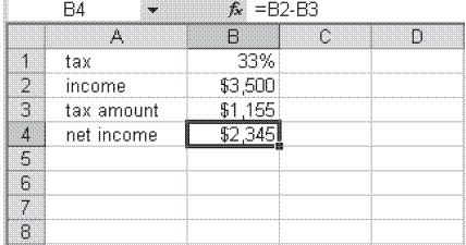 Calculate Your Net Income - Formulas In Excel - Microsoft Excel ...