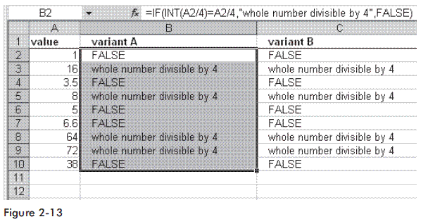 Use the INT function with the IF function - Logical Functions ...