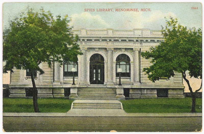Letters for George: Archive: Menominee Postcards
