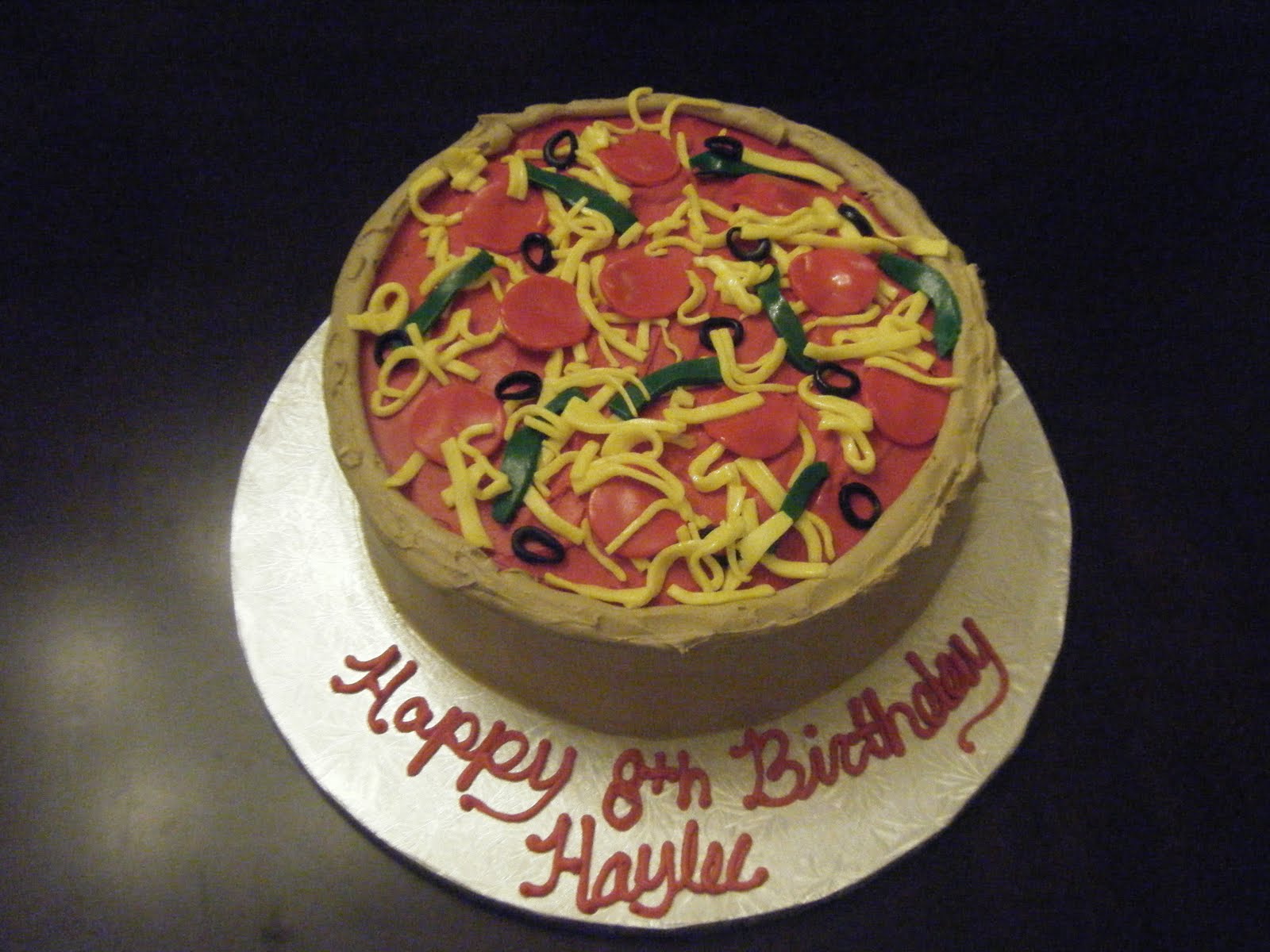 Jessica's Cakealicious Cakes: Pizza Time