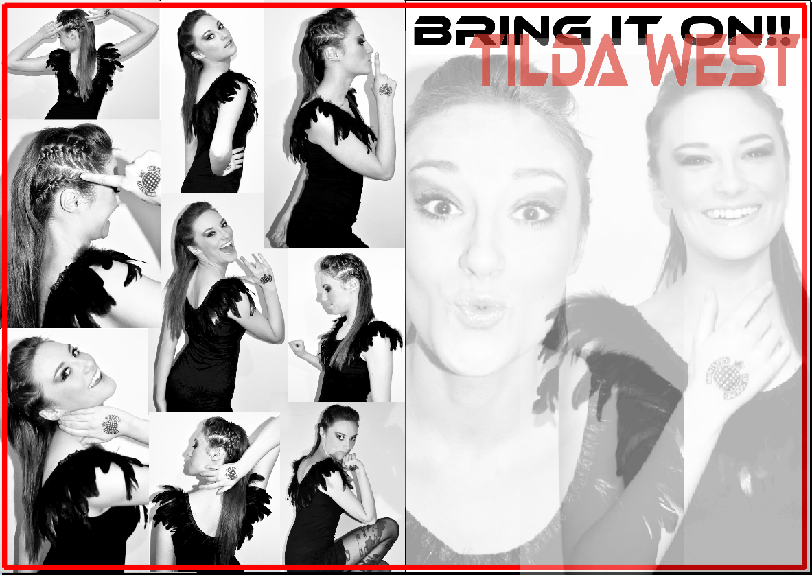 Kate Hicks: MUSIC MAGAZINE Double Page Spread