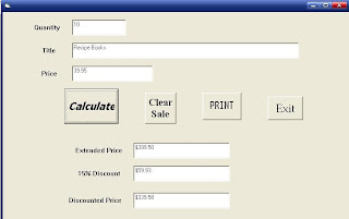 Programming Language Lectures: Sample Program Visual Basic ...