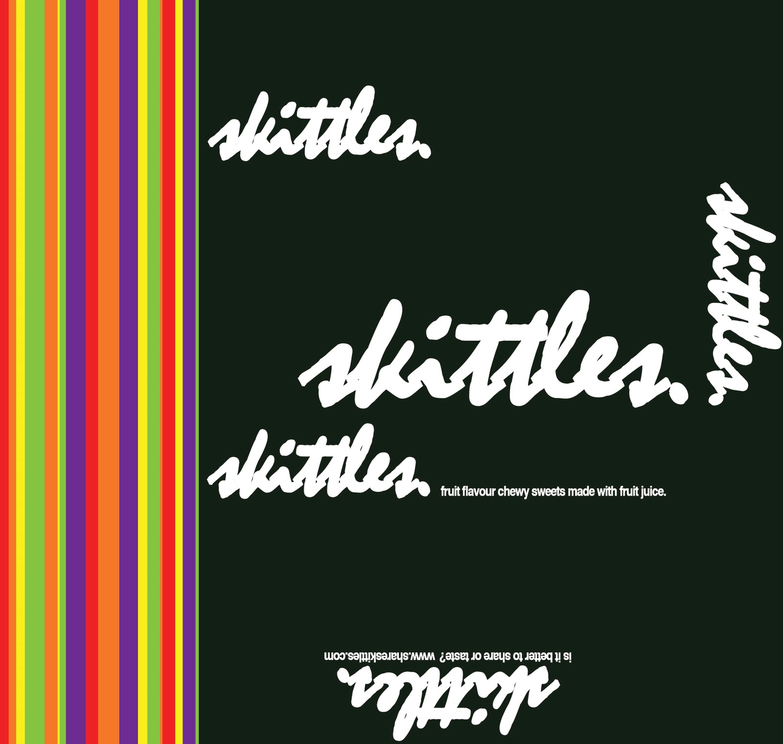 CHOKE DESIGNS: Skittles Packaging
