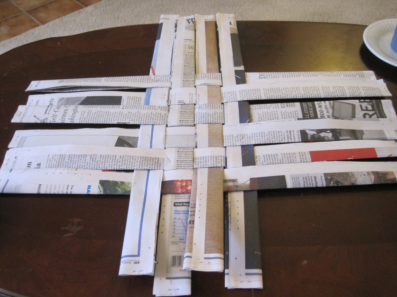 I can do that-Newspaper baskets | RedGage