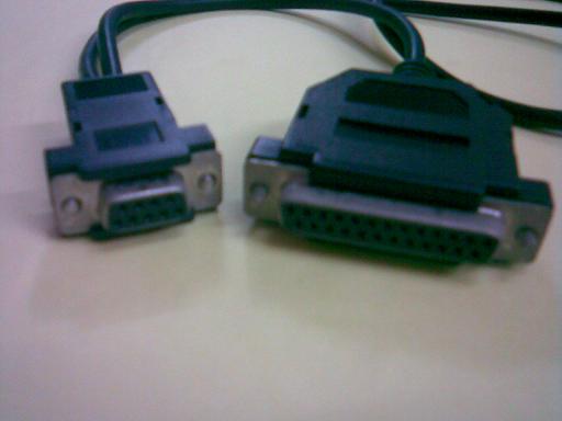 ydtec: 9 Pin Male to 25 + 9 Pin Female Comm Port Cable
