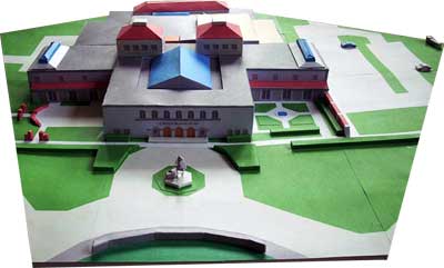 Chrysler Museum of Art Papercraft ~ Paperkraft.net - Free Papercraft ...