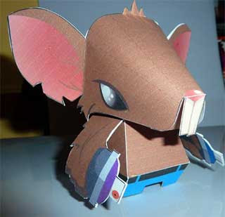 Tunnel Rat Papercraft ~ Paperkraft.net - Free Papercraft, Paper Model ...