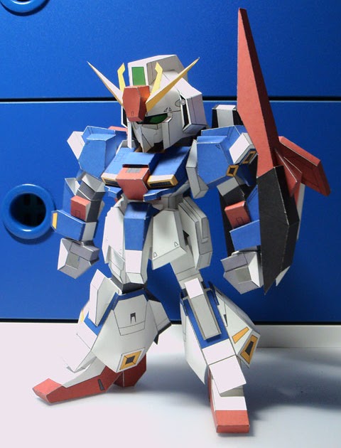 Zeta Gundam Papercraft - MSZ-006 ~ Paperkraft.net - Free Papercraft ...