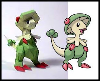 Pokemon Papercraft - Breloom ~ Paperkraft.net - Free Papercraft, Paper ...