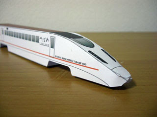 High Speed Train Papercrafts 2 ~ Paperkraft.net - Free Papercraft ...