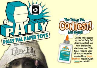 Pally Pal Paper Toy Contest ~ Paperkraft.net - Free Papercraft, Paper ...