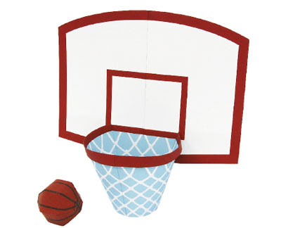 Basketball Game Papercraft ~ Paperkraft.net - Free Papercraft, Paper ...