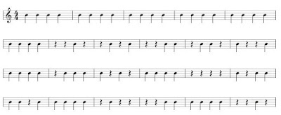 GUITAR TECH :||: Leitura Rítmica - Semínima