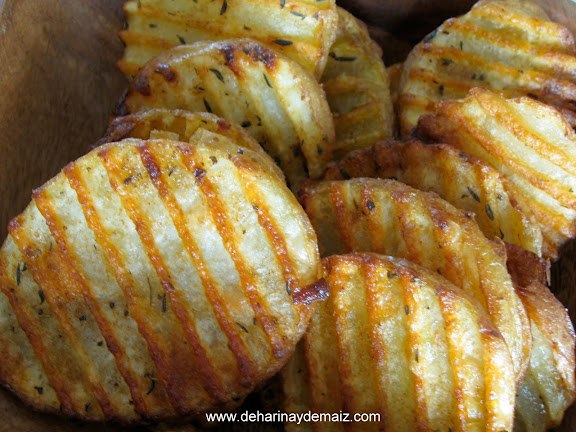 DE HARINA Y DE MAIZ: Papas Adobadas - y la Feria del Libro