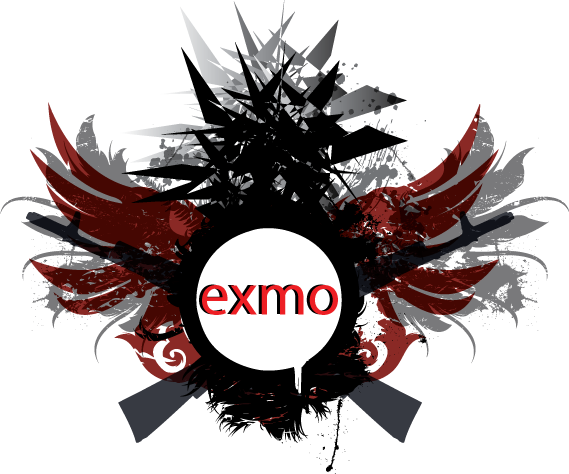 exmo Designs: exmo DJ Logo