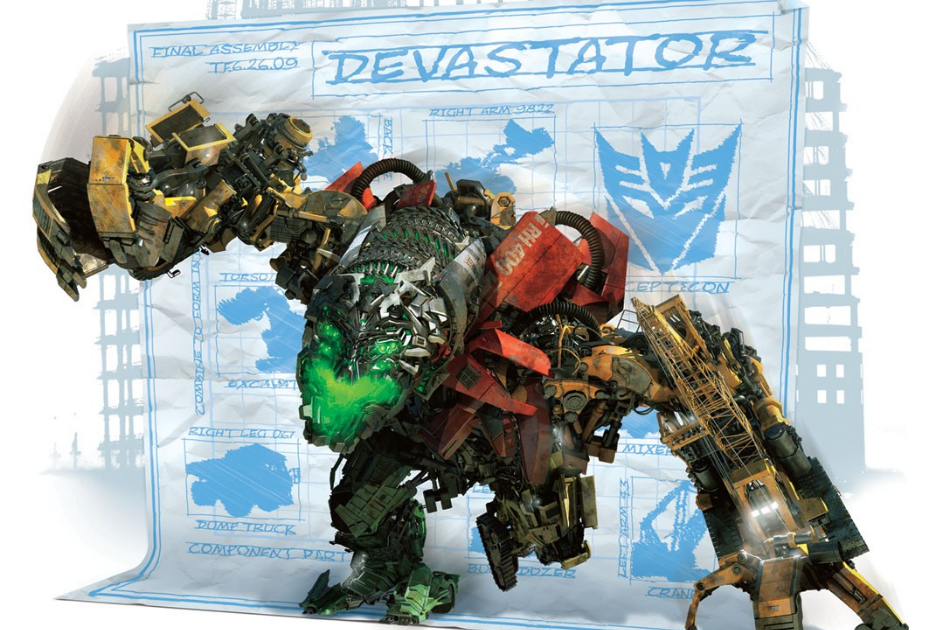 Super Punch: Devastator from Transformers Revenge of the Fallen
