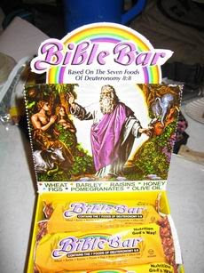 Super Punch: Bible Bars, made from the seven foods highlighted in ...