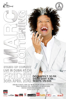 AZDEF EVENTS: Marc Lottering live in Dubai!! (comedy show!!)