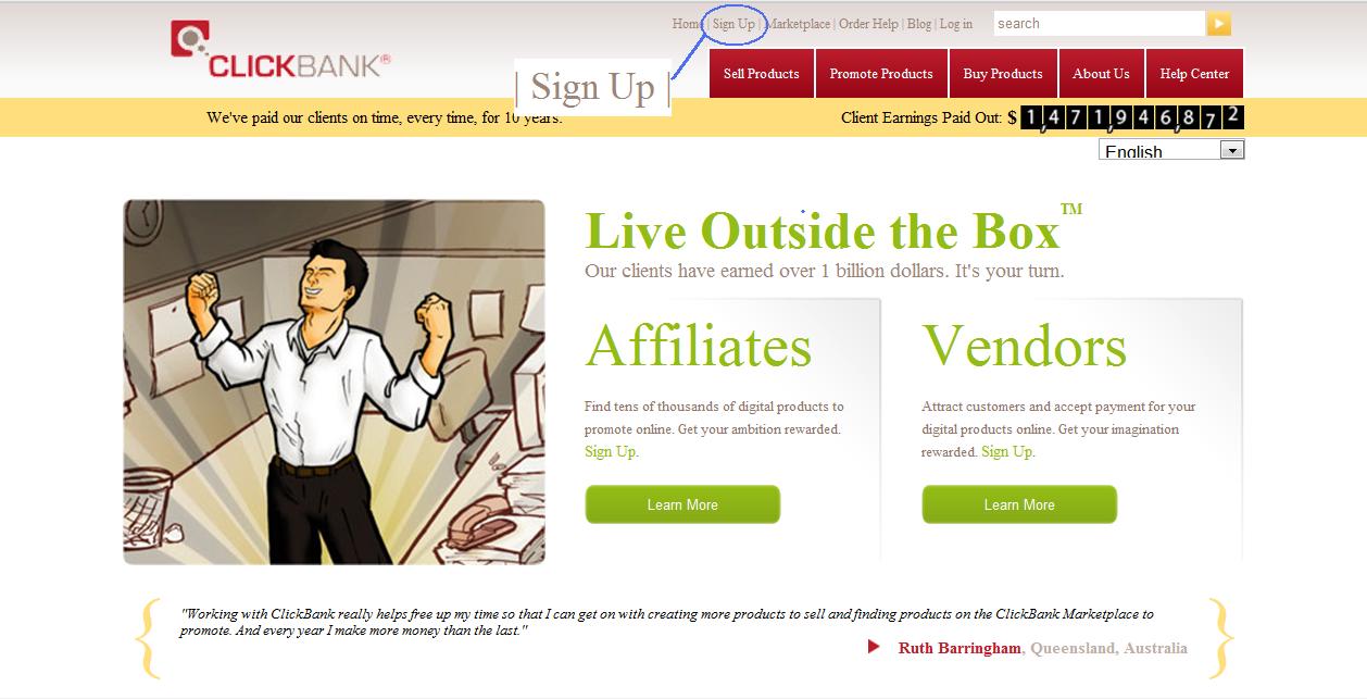 วิธีการสมัคร ClickBank | Basic Clickbank