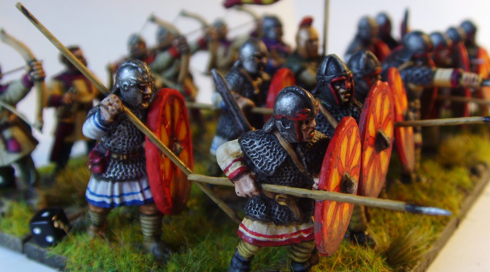 Glasgow Mini Blog: Roman Comitatenses plus supporting Sagittarii