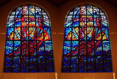 The Honest Hypocrite: Trinity Stained Glass Window on Trinity Sunday at ...