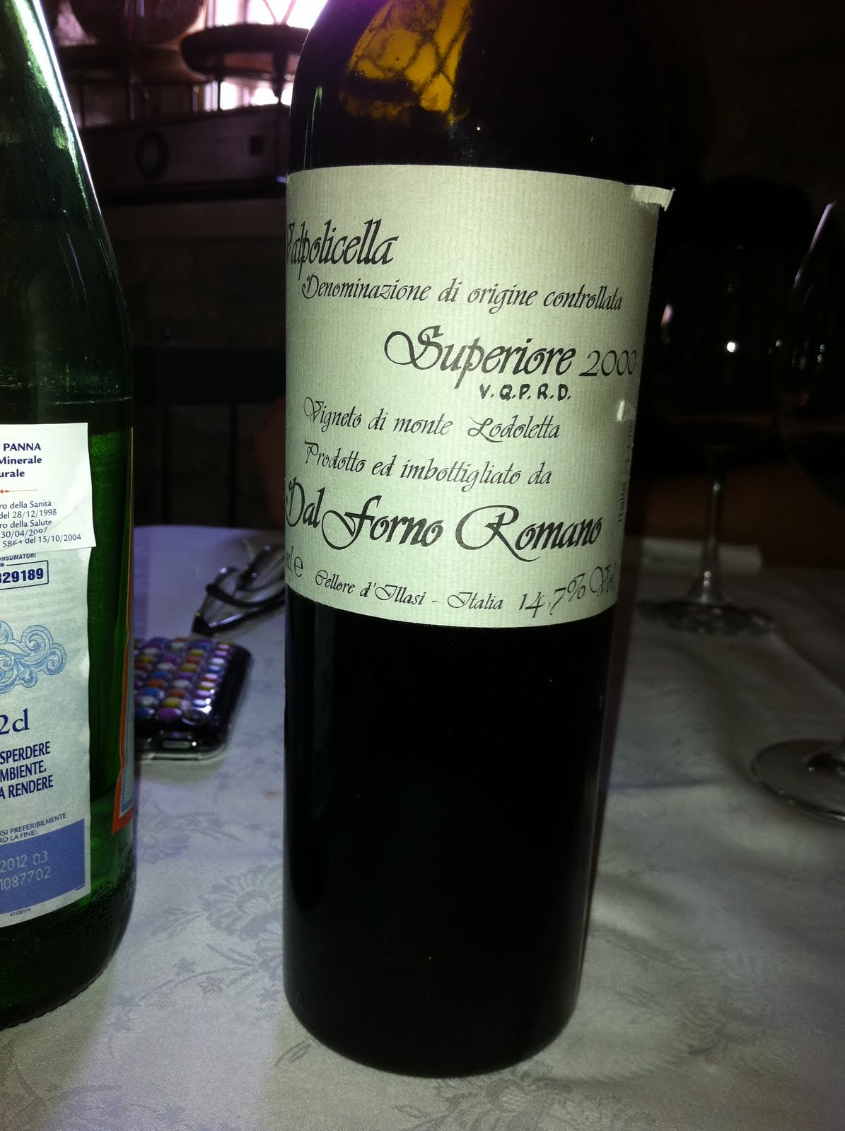 Cryssanthander & Vin: Valpolicella Superiore Dal Forno Romano 2000