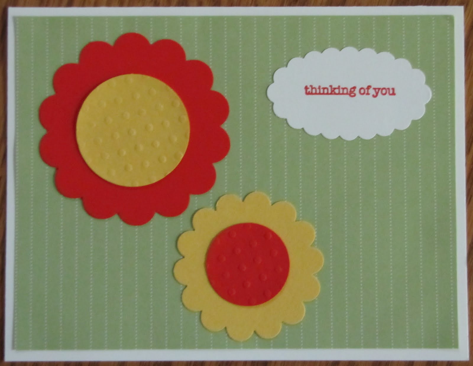 Stampin' With Sue: New XL Scallop Circle Punch