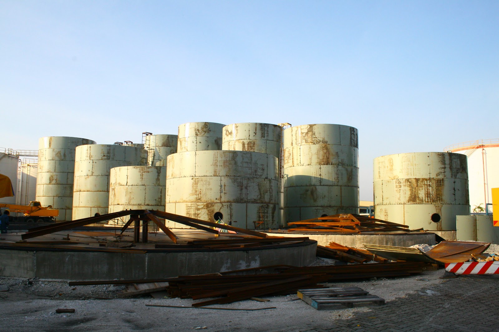 hotwork_in_progress: Tank Storage Erection: Summary Part 1.