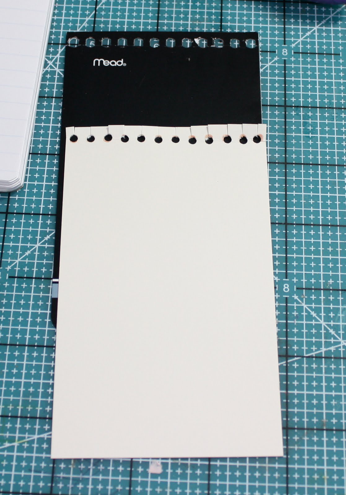 Paper and Ink Playground: Dressed Up Notepad Template Tutorial