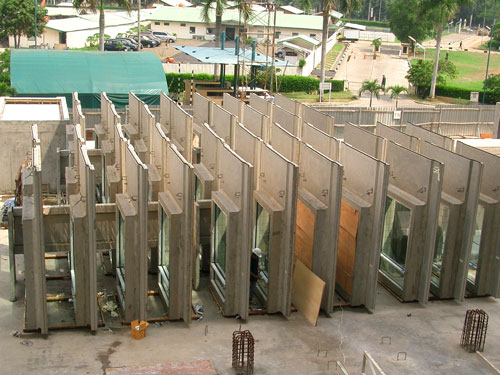 Precast Wall, Dinding Beton Siap Pakai - MEGATruss global