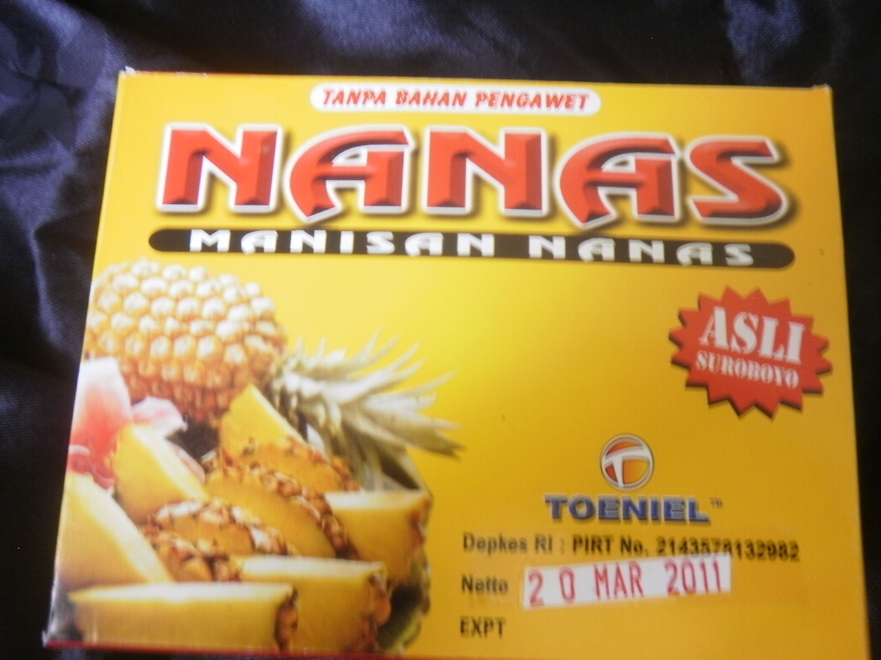 By : Rina: Manisan Buah dan Sayur