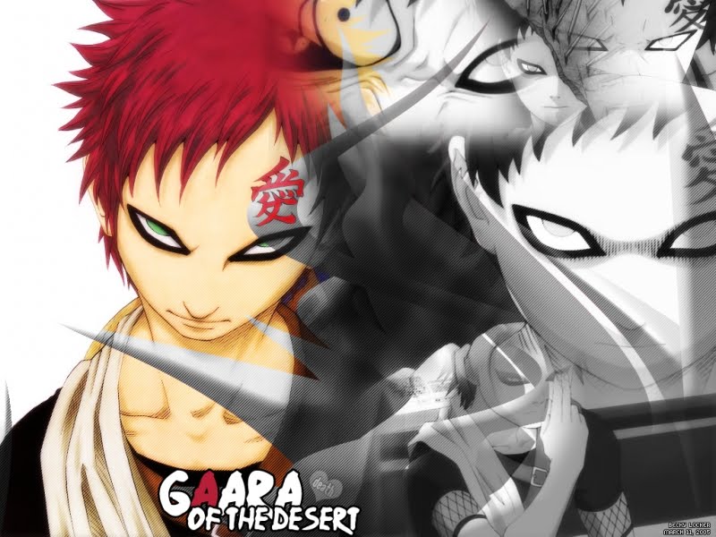 The Best Naruto Collection: Gaara Best Poster