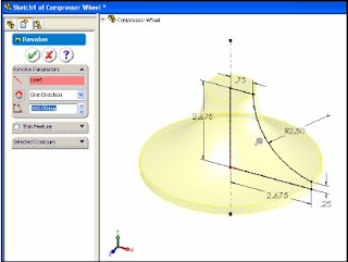 solidworks box: Modeling a Centrifugal Compressor Wheel