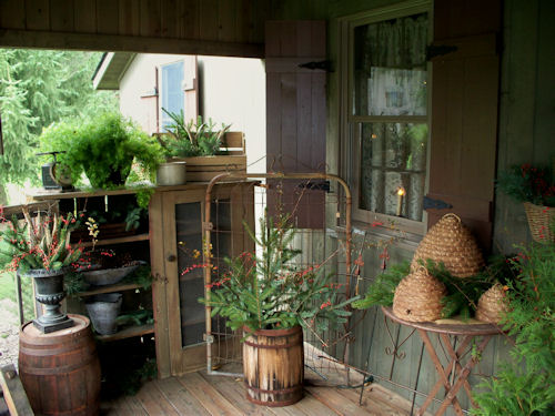 Country Cottage Primitives: Shop Porch