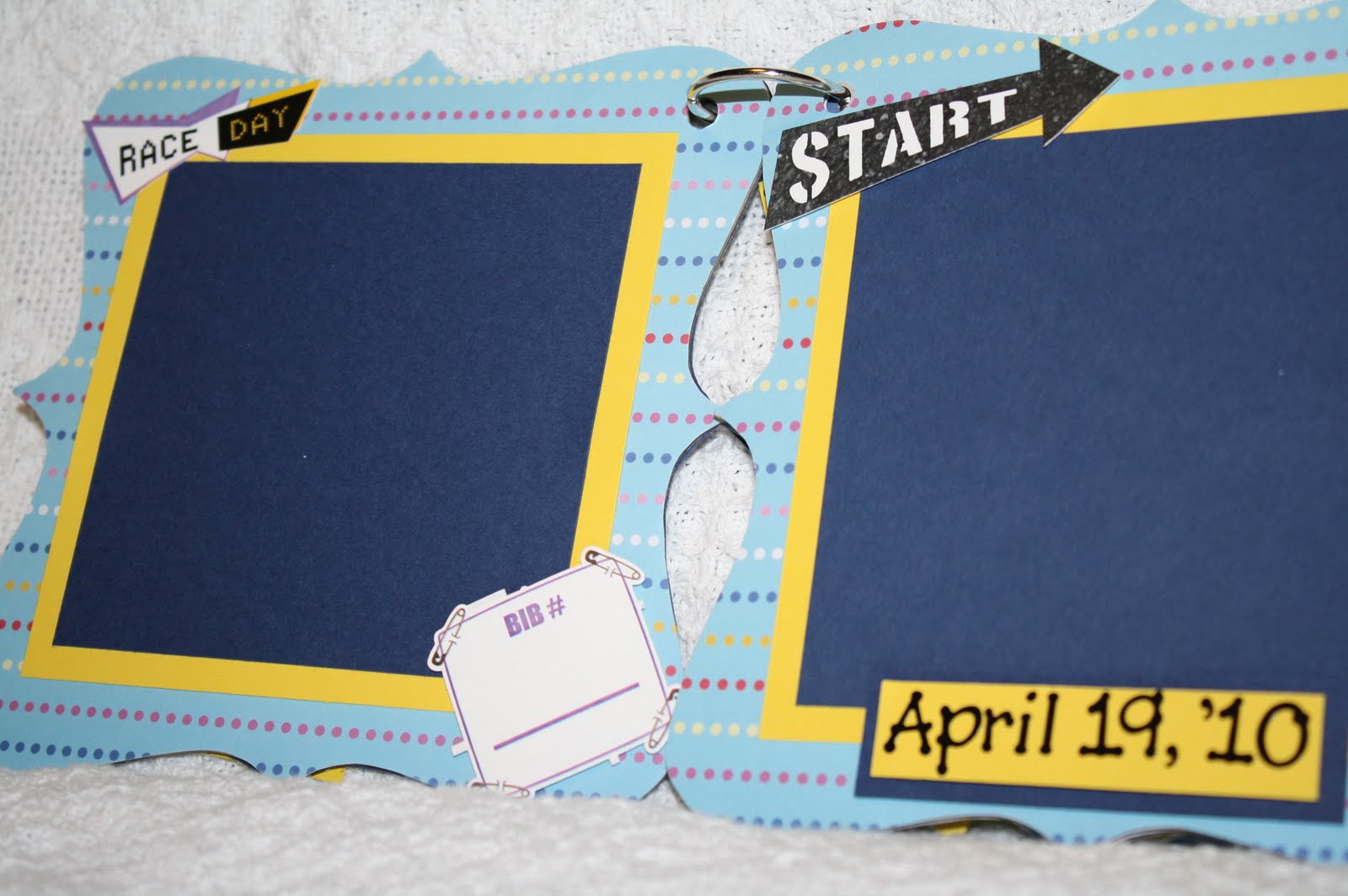 Run Love Scrapbooks: Boston Marathon Pre Made Scrapbook