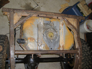 Project FJ 40: Rear Fuel Tank