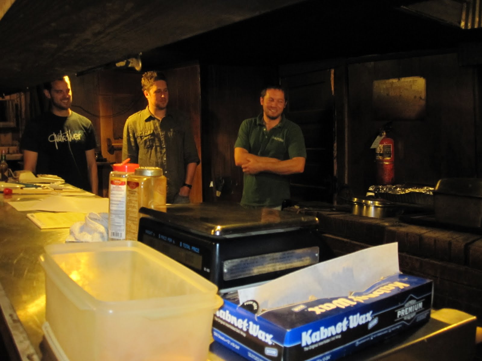Man Up: Tales of Texas BBQ™: The pit and back room at Cele Store