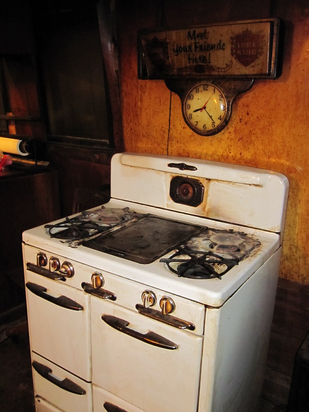 Man Up: Tales of Texas BBQ™: The pit and back room at Cele Store