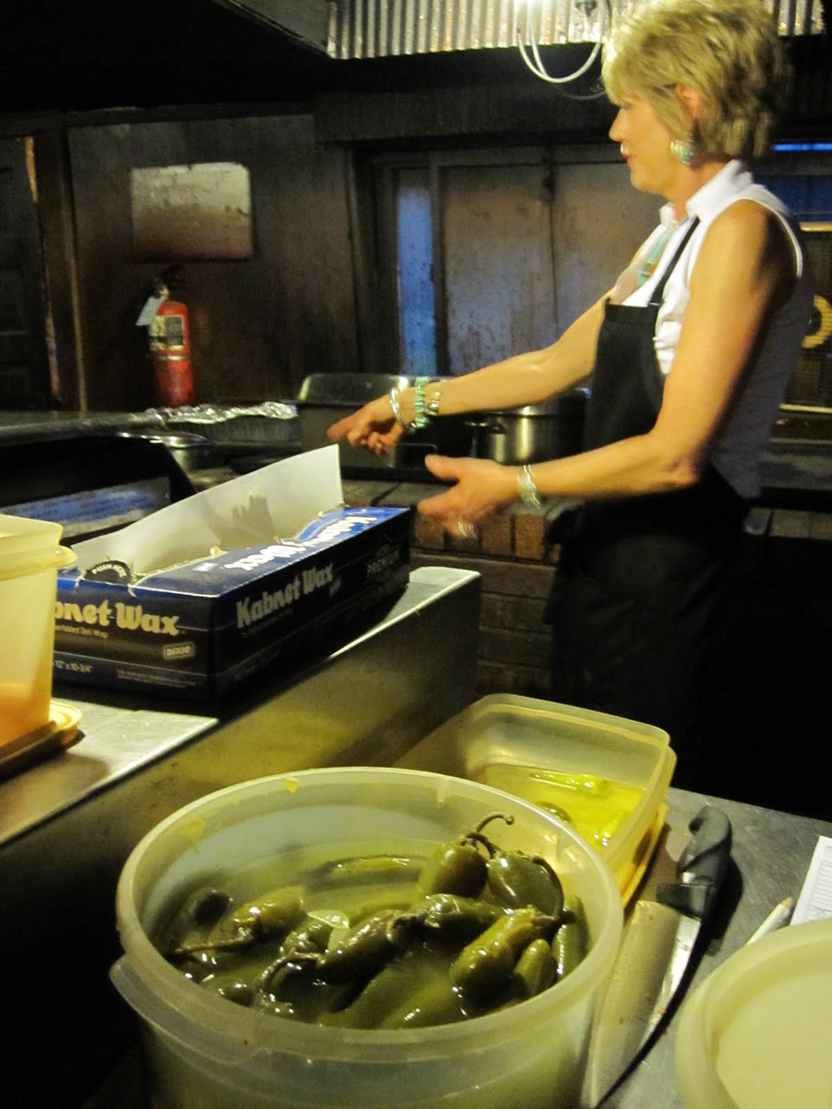 Man Up: Tales of Texas BBQ™: The pit and back room at Cele Store