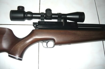 SENAPAN PCP REVORVER 10 PELURU (JENIS AIR ARMS)