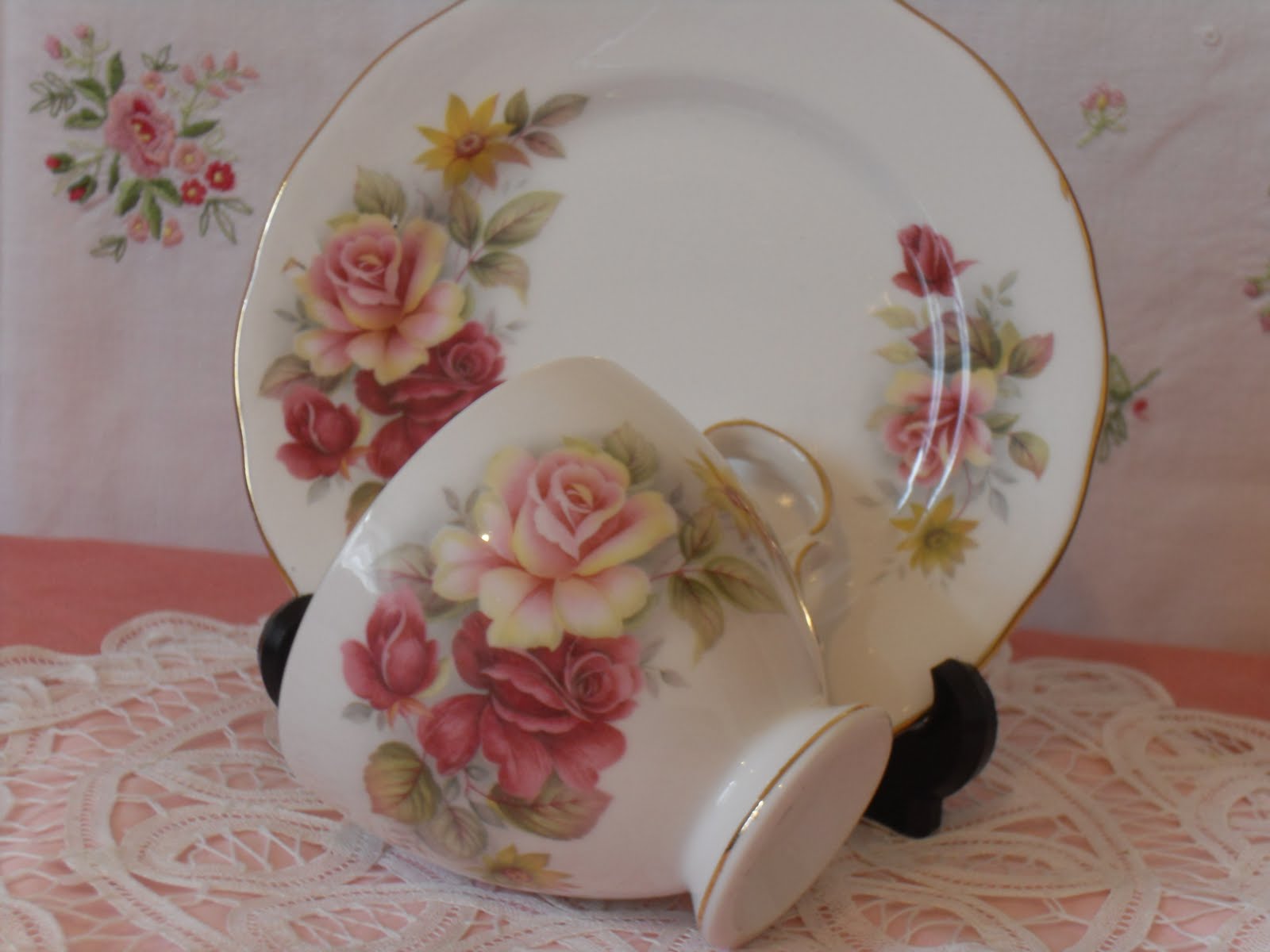 Collectible Items: Queen Anne Tea Set